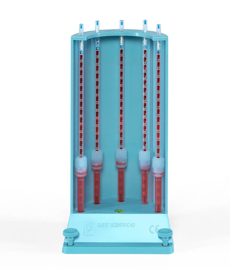5 place Erythrocyte Sedimentation Rate ESR Stand, DISPETTE™ pipette ...