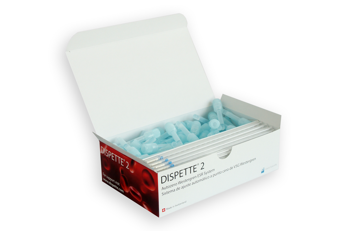 FH1600 DISPETTE™ 2 Saline Westergren ESR Sed Rate Test Kit - Safe, easy ...